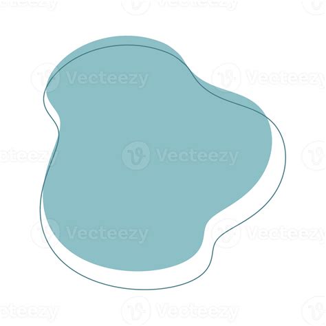 Abstract Colorful Blob Shape Modern Aesthetic Hand Drawn Illustration 27254022 Png