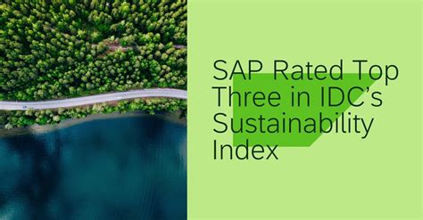 Were Committed To Embedding Sustainability At The Core Of Our Solutions See Why Idc Rated Us