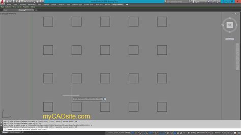 Autocad Tutorial Lesson 1 7 Rectangular Array Complete Beginners