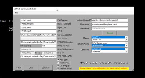 VMware Cloud Foundation Part Deploying Management Domain With VLC MasterWayZ Michelle