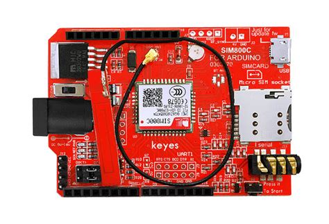 Arduino Sim800c Gsmgprs Shield Gi Electronic