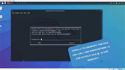 Easygpg Encryption And Decryption Tutorial Youtube