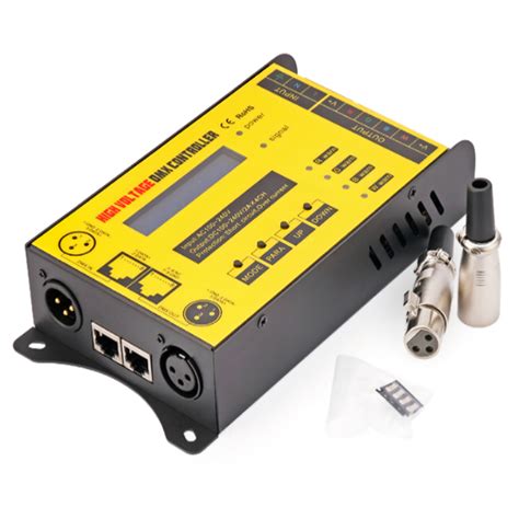 High Voltage DMX Controller DMX C JIAANDA Optoelectronic LED Pixels Strip Degree LED