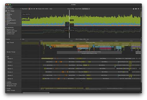 团结引擎 手册 Cpu Usage Profiler 模块