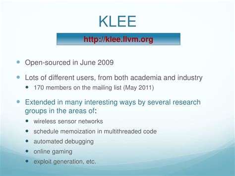 Ppt Symbolic Execution For Software Testing In Practice Preliminary Assessment Powerpoint
