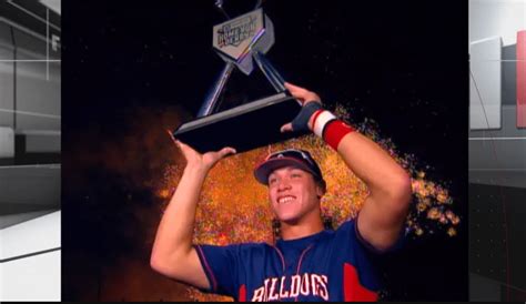 Great Moments In Bulldog History Aaron Judge Wins College Home Run
