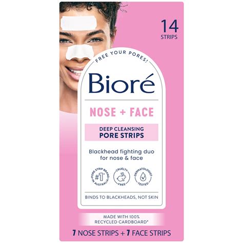 Biore Combo Deep Cleansing Pore Strips 14 Pack Cutprice Online