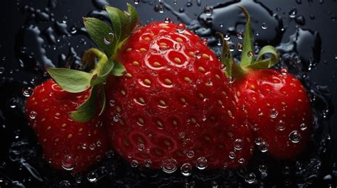 Premium AI Image Strawbery