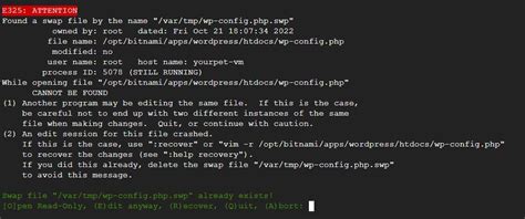 Bitnami Wordpress GCP Unable To Change Wordpress Site Home Permission Denied Issue