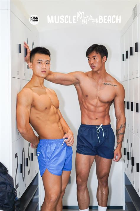 Kissmanphoto On Twitter 你在偷拍吗！别拍了！我们再换衣服。 Brand：musclebeach 肌肉海滩