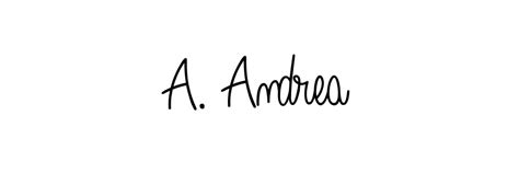 86 A Andrea Name Signature Style Ideas Exclusive Online Signature