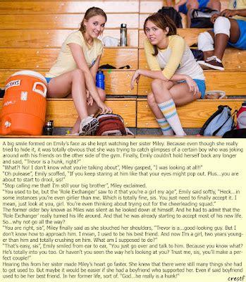 CrestF TG Captions Gym Talk