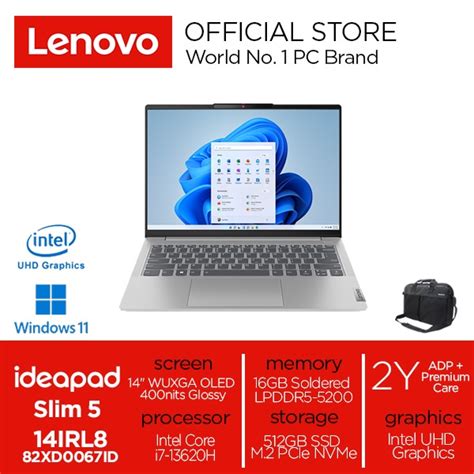 Jual Lenovo Ideapad Slim Irl Id Core I H Gb Gb W Ohs Shopee Indonesia