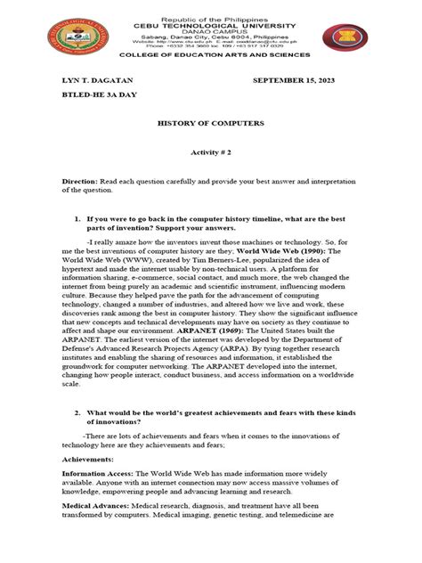 history of computers pdf internet information and communications