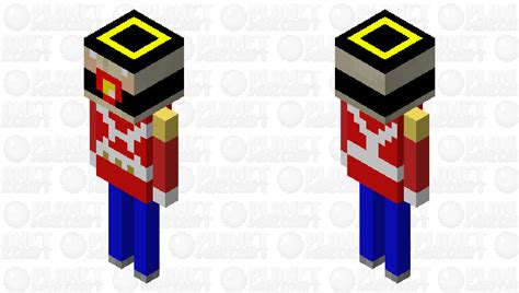 Nutcracker Skeleman Minecraft Mob Skin