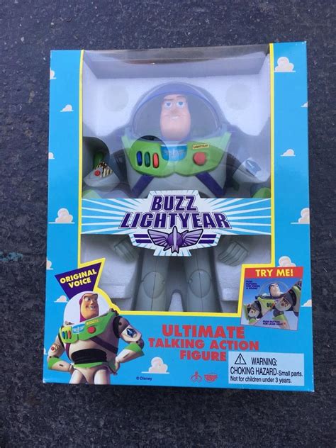 1995 Buzz Lightyear Disney Ultimate Talking Action Figure 12 Nib