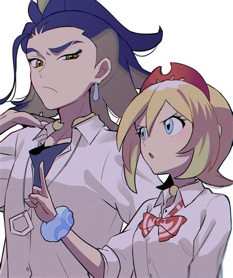 Irida And Adaman Pokemon And More Drawn By Haibarasaika Danbooru