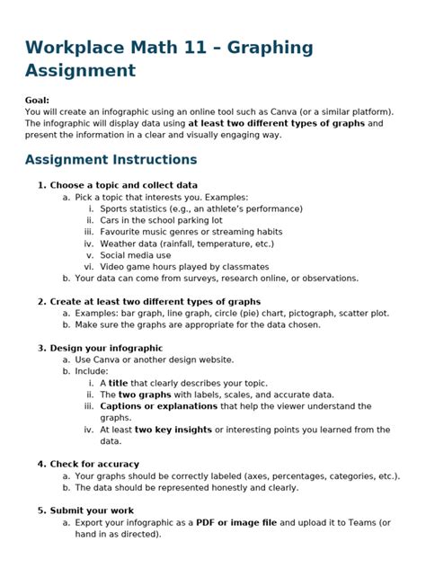 Infographic Assignment Wp 11 Pdf Infographics Data