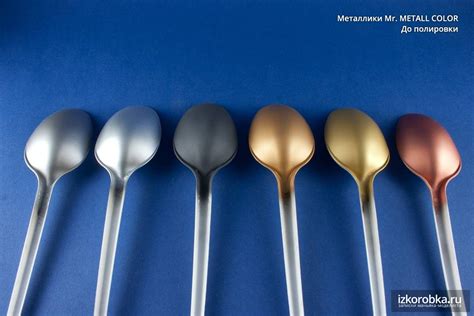 Обзор металликов Mr. Metall Color
