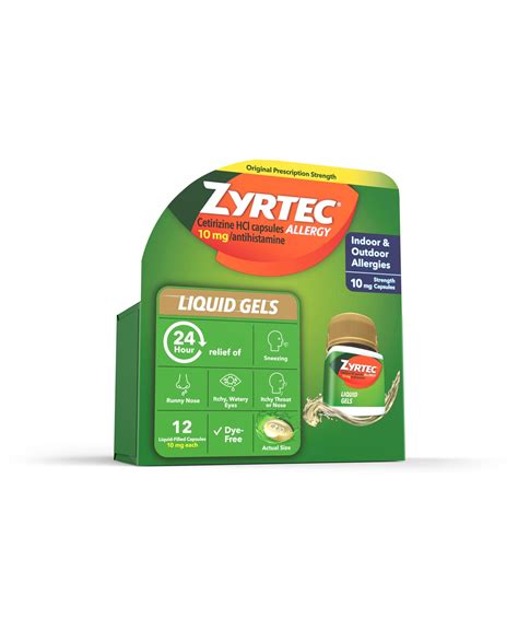 Zyrtec Refreshes Packaging In Time For Allergy Season