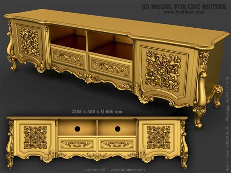 Cabinet 037 Stl 3d Model For Cnc 3d Stl Model For Cnc Stl Model