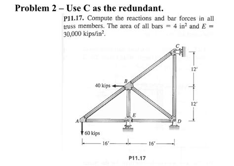 solved use flexibility method to solve this problem