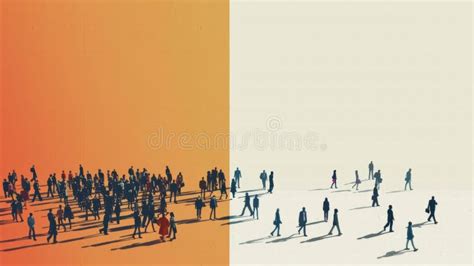 An Abstract Design Representing The Increasing Global Human Population