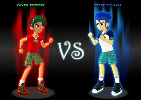 Flash Sentry Vs Timber Spruce By Jucamovi1992 On Deviantart
