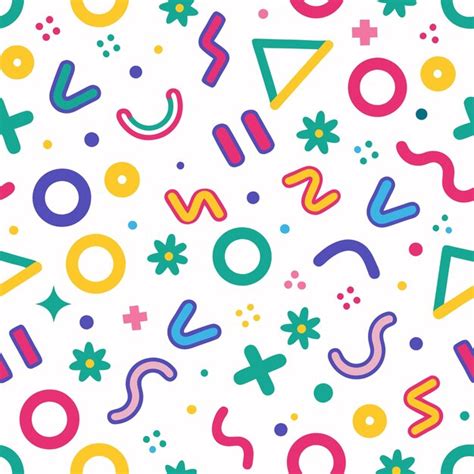 Premium Vector Colorful Pattern Background Minimalist Design