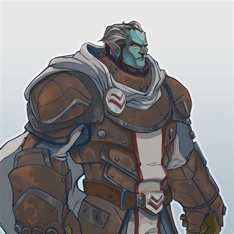 Artstation Tank Character Concept