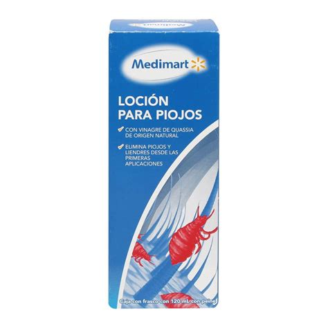 Loción Para Piojos Medimart 120 Ml Con Peine A Precio De Socio Sams