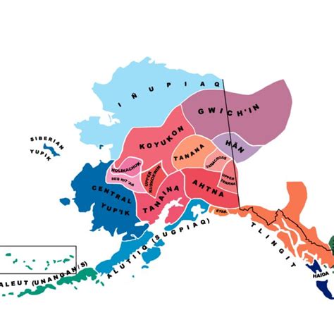 Alaska Native Language Map Krauss 1982 Download Scientific Diagram