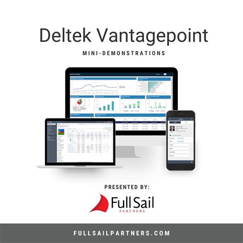 Check Out Our Vantagepoint Demo Full Sail Partners Facebook