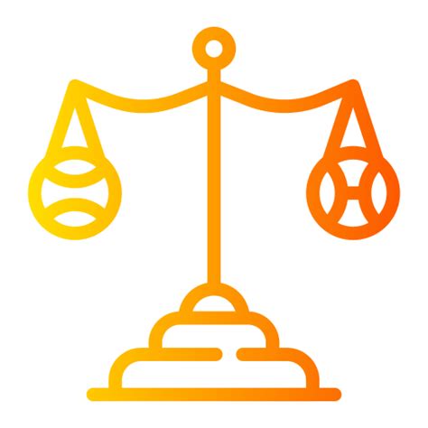 Sports Law Generic Gradient Outline Icon
