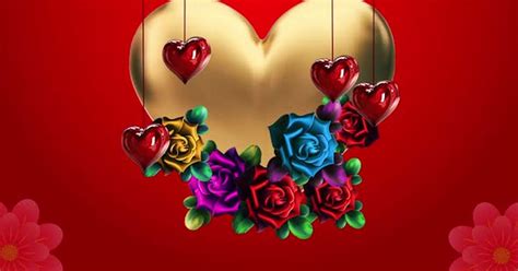 Valentines Day Background With Big Loop Backgrounds Motion Graphics Ft Valentines Day
