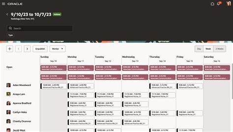 Oracle Fusion Cloud Workforce Scheduling 23d Whats New