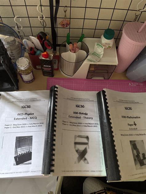 Igcse Past Year Exam Paper Hobbies And Toys Books And Magazines Textbooks On Carousell
