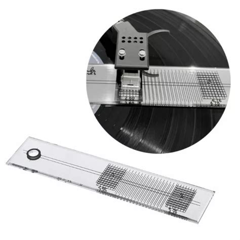 Mirrored Turntable Protractor Record Player Calibration And Setup Tool Deluxe £13 95 Picclick Uk