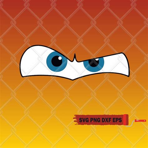 Tow Mater Eyes Svg Etsy