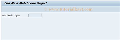 OIEM SAP Tcode Matchcode For Equipment