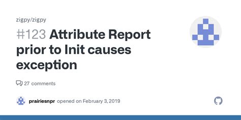 attribute report prior to init causes exception · issue 123 · zigpy