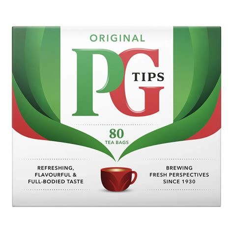 Pg Tips Tea 80 Teabags English Tea Store
