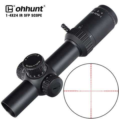 Ohhunt® Wr 1 4x24 Sfp Compact Rifle Scope 1 4x Lpvo Optics