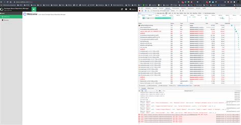 Context Path Partially Working Through Proxy Sonatype Nexus