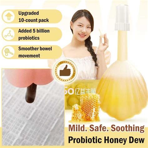 10ml 10 Pack Pregnant And Elderly Suppositories Probiotic Honey Dew Shopee Philippines