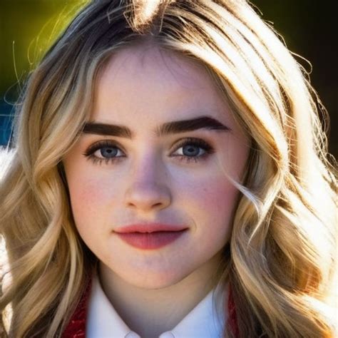 Sabrina Carpenter In A Dresa Deep V Neckline And Embellished With