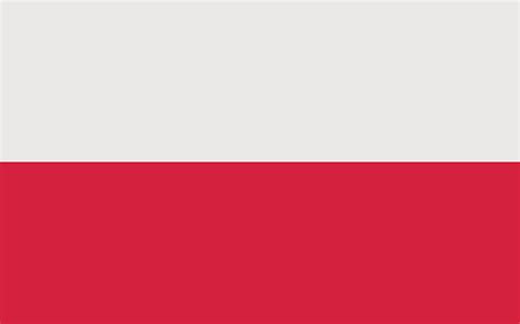 폴란드 국기 표준 모양 색상 폴란드 템플릿 배너의 상징 카드 광고 홍보 광고 웹 디자인 잡지 벡터 일러스트 최고 금메달 스포츠