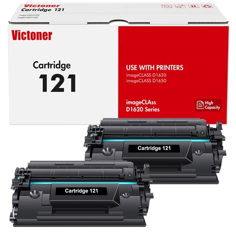 Amazon.com: 121 Black Toner Cartridge 2-Pack Compatible Replacement for ...