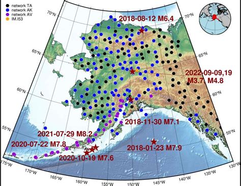 Scientists Find Novel Way To Aid Earthquake Magnitude Determination Geophysical Institute