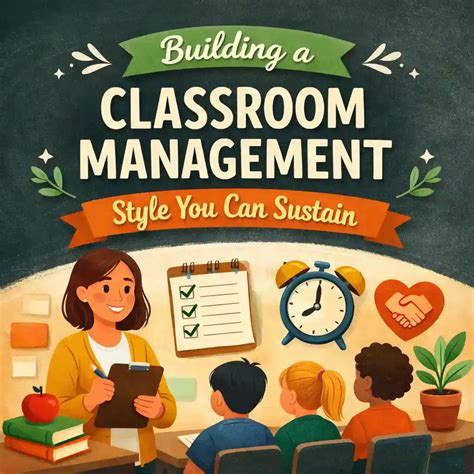 Sustainable Classroom Management Building Your Style